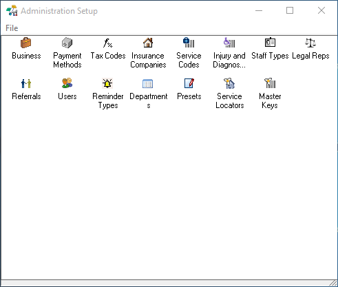 Administration Setup